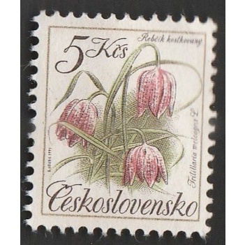 Jual A 11776 SATU BUAH PRANGKO CEKOSLOWAKIJA NOMINAL 5 KCS TEMA TANAMAN ...