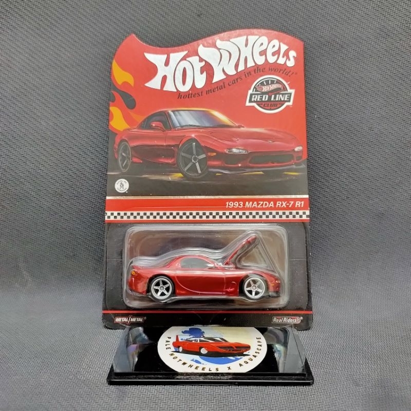 Jual HOTWHEELS RED LINE CLUB (RLC) 1993 MAZDA RX-7 R1 MERAH / RED ...