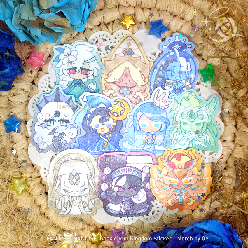 Jual [SATUAN] Stiker COOKIE RUN KINGDOM Vinyl Sticker Fanart ...