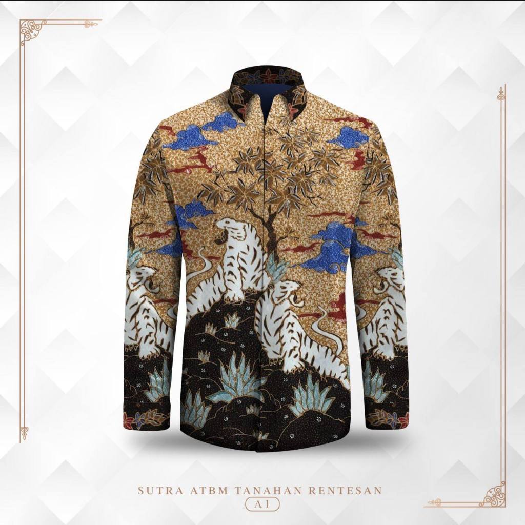 Jual Kain Batik Tulis Sutra Tanahan Rentesan ATBM Grade A Premium ...