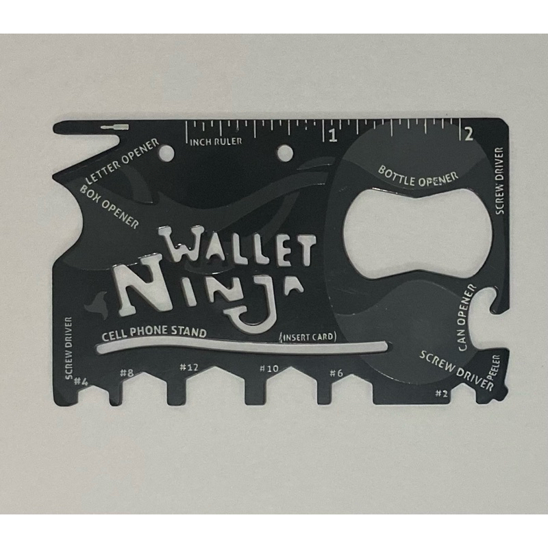 Jual Wallet ninja card 18 in 1 serbaguna multifungsi | Shopee Indonesia
