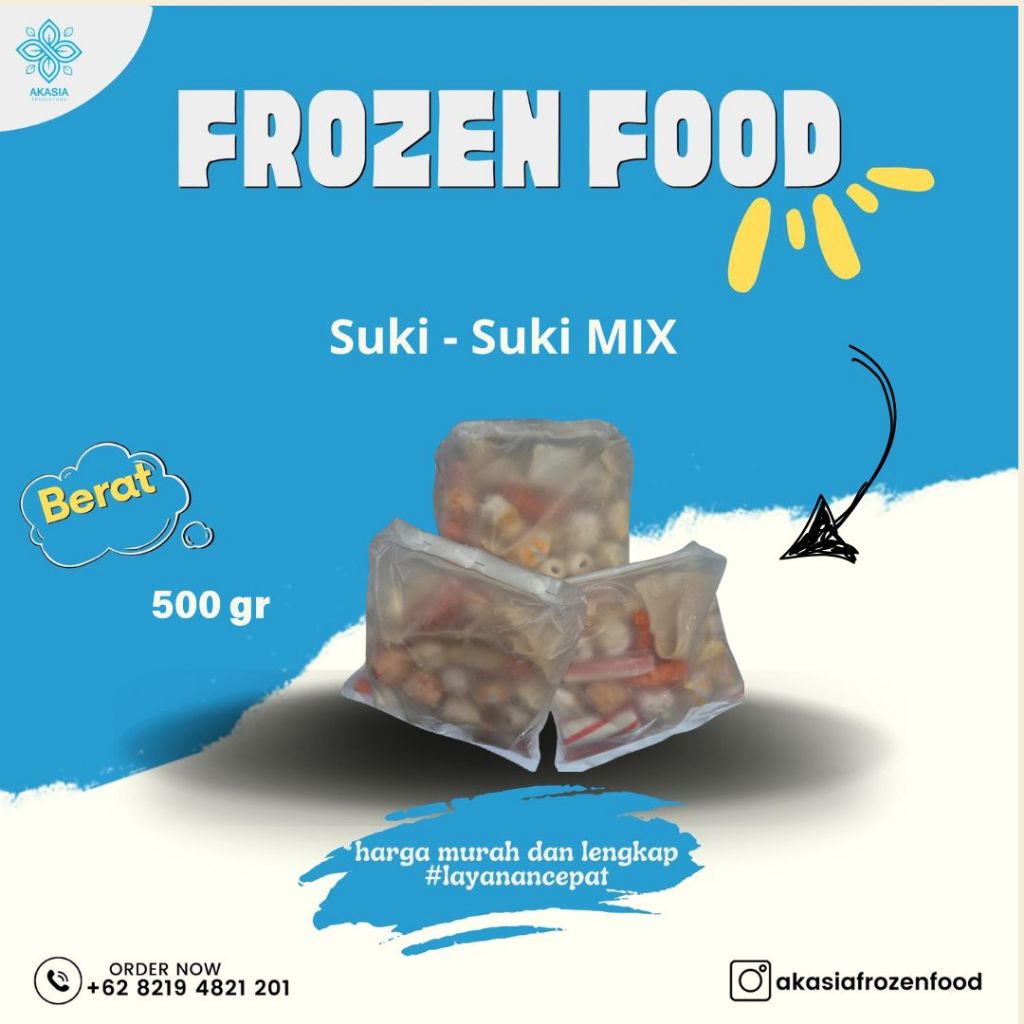Jual Suki mix 500gr ( dumpling cheeze , dumpling chiken, chikuwa ...