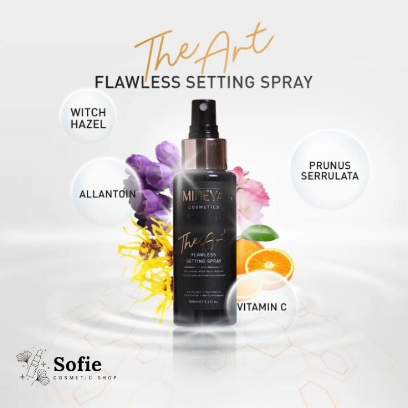 Jual Mireya The Art Flawless Setting Spray 100ml/80ml | Shopee Indonesia