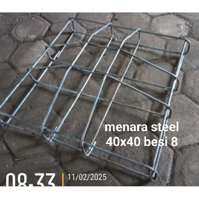 Jual cakar ayam pondasi rumah 40x40 bahan besi 8 | Shopee Indonesia