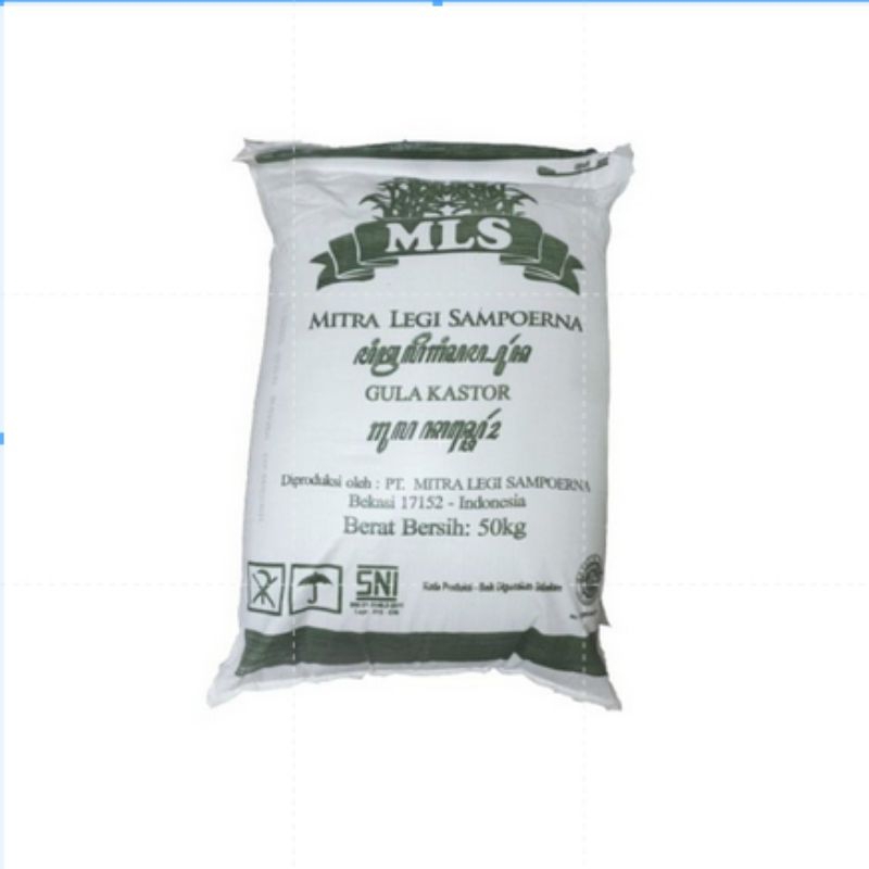 Jual Gula Kastor/Caster Sugar MLS 1Kg Repack | Shopee Indonesia