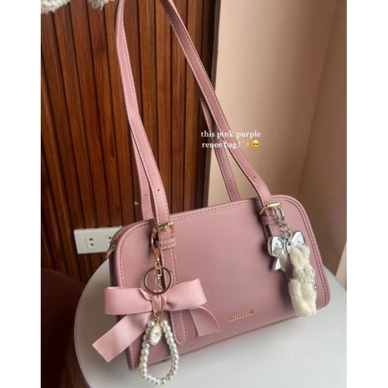 Jual [NEW] Tas Wanita Mossdoom renee bag warna pink | Shopee Indonesia