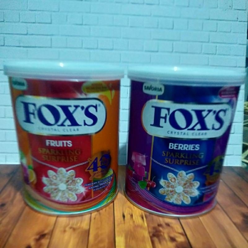 Jual PERMEN FOXS KALENG 170gr | Shopee Indonesia