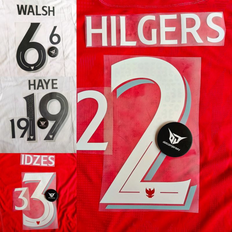 Jual font nameset timnas Indonesia 2025 | Shopee Indonesia