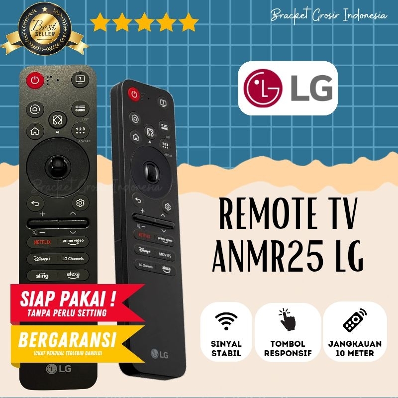 Jual Remote Magic LG ANMR 25 original pointer voice bisa untuk tv ...