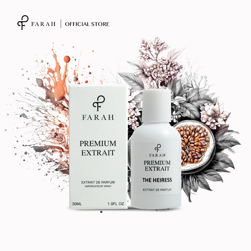 Jual THE HEIRESS Women Farah Premium Extrait De Parfum - Parfume Wanita ...