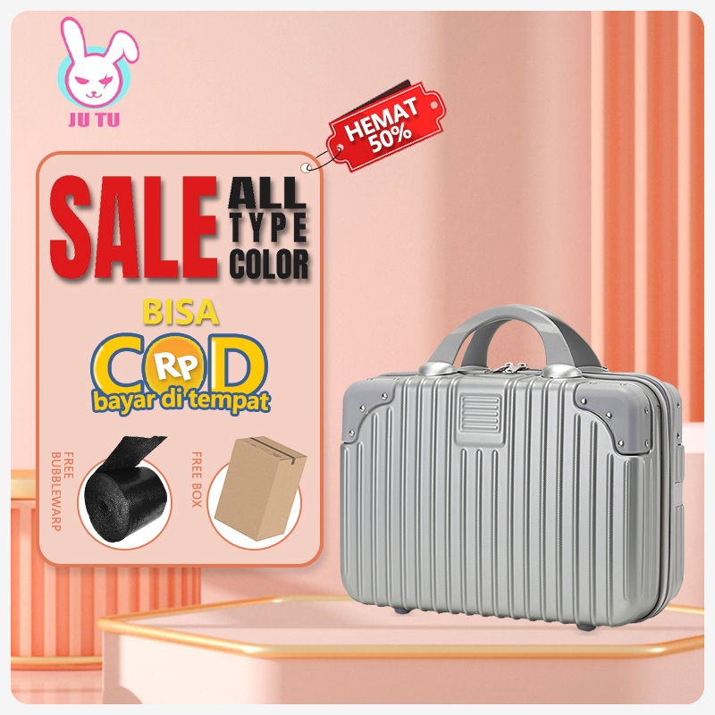 Jual JUTU Beauty Case A916 Ukuran 14 Inch Koper Mini Beauty Case Tas ...