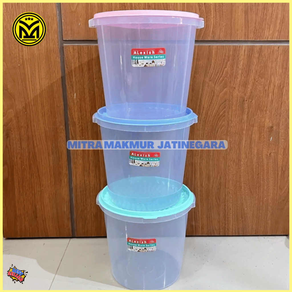 Jual TOPLES PLASTIK ALEXISH TOPLES KERUPUK EKONOMIS TOPLES KEDAP UDARA 5 10 16 LITER WADAH ...