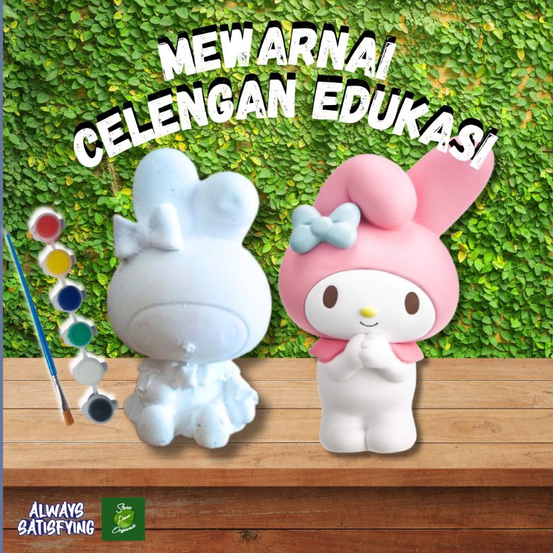 Jual MEWARNAI CELENGAN KARAKTER MELODY | Shopee Indonesia