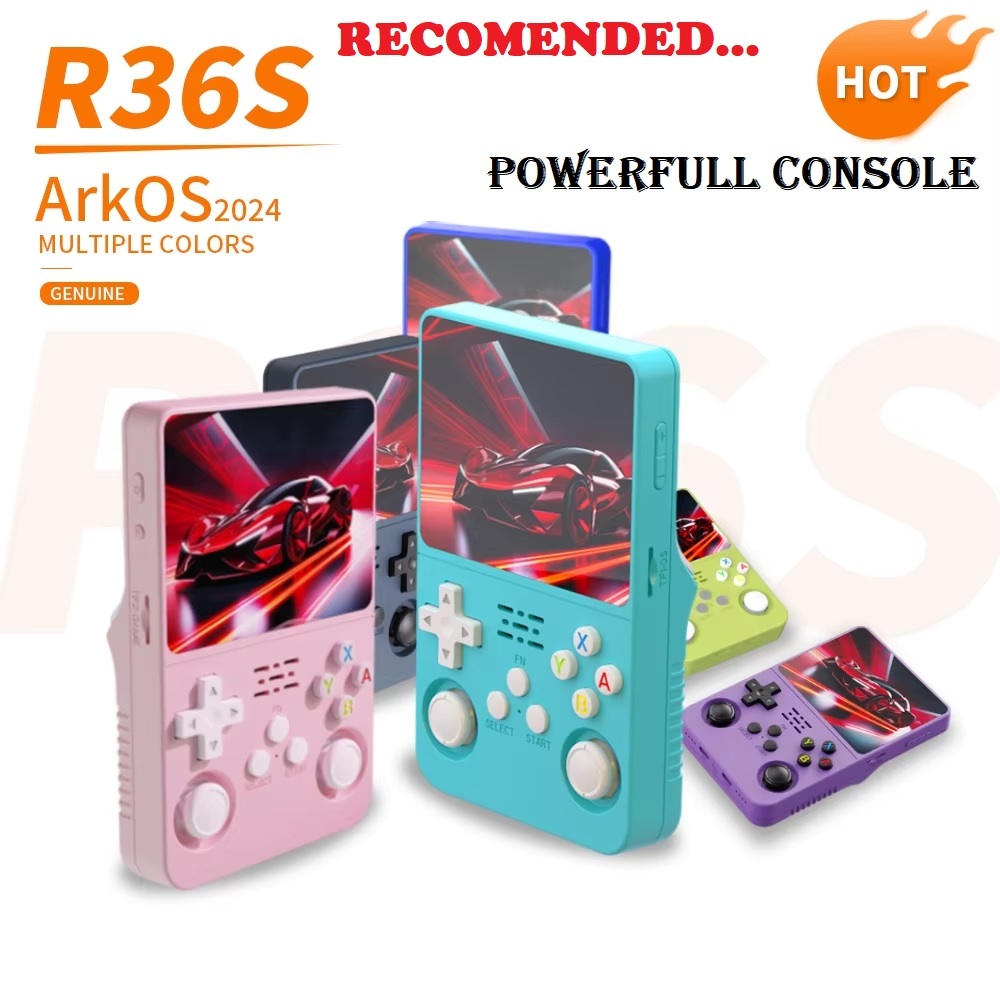 Jual Game Boy R36S R35S Update128gb 64gb Retro PSP Handheld Best Gaming ...