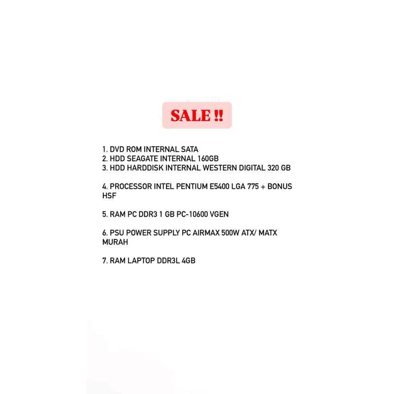 Jual CABUTAN PC BUILD UP | Shopee Indonesia