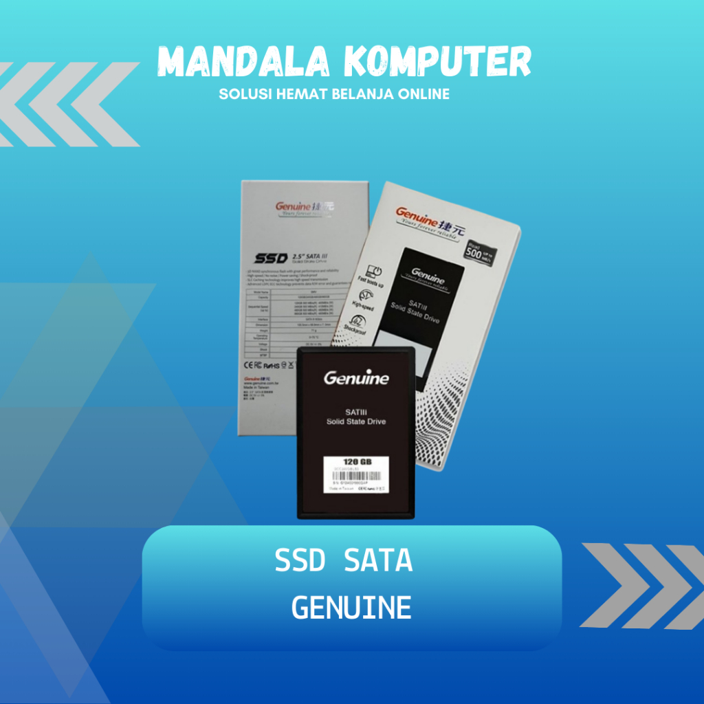 Jual Genuine SSD 256GB 128GB Sata 3 - SSD 3D Nand 256 128 GB 2.5 ...