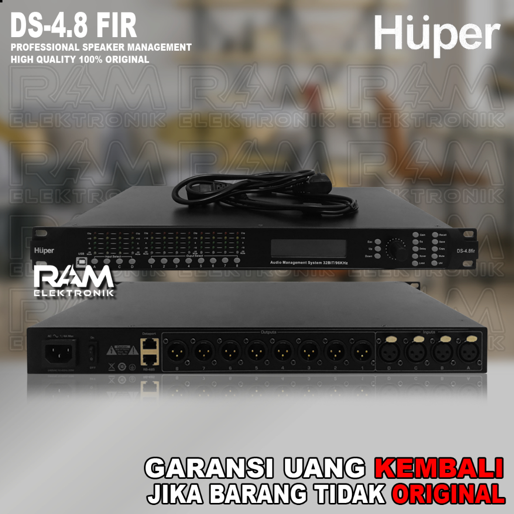 Jual DLMS Speaker Management HUPER DSP 4.8 FIR | DSP48FIR | DSP 48FIR Original | Shopee Indonesia