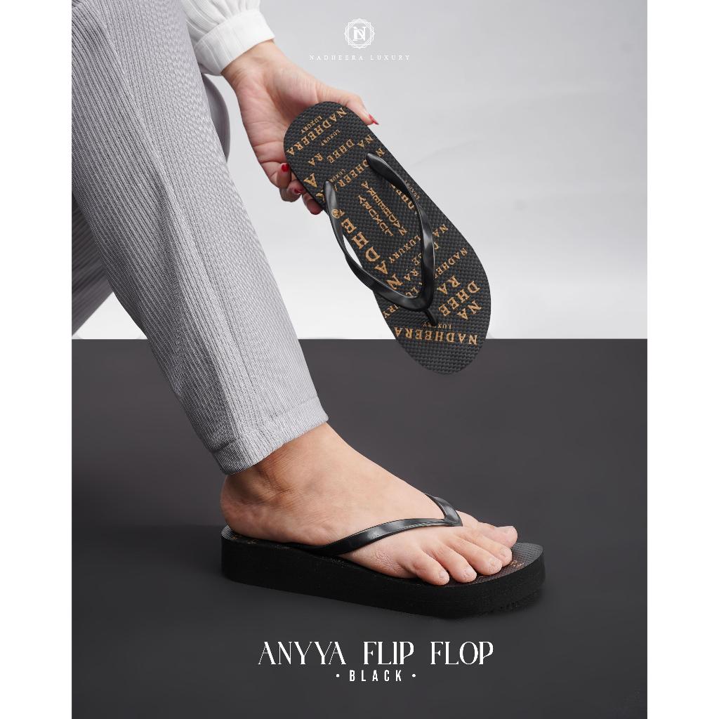 Jual SPECIAL PRICE !!! Anyya Flip Flop ORI by Nadheera Luxury | Shopee ...