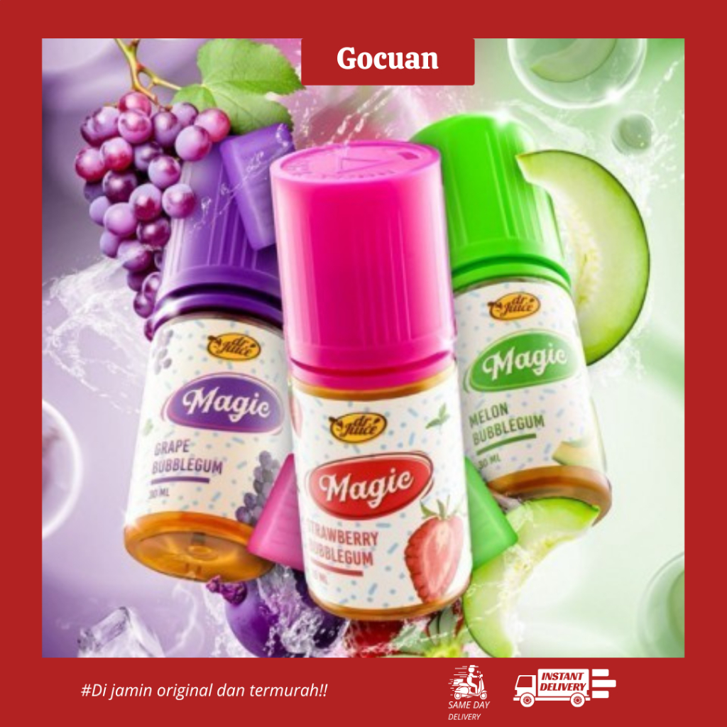 Jual HANNA MAGIC NEW SERIES LIQUID SALTNIC 30ML ORIGINAL | Shopee Indonesia