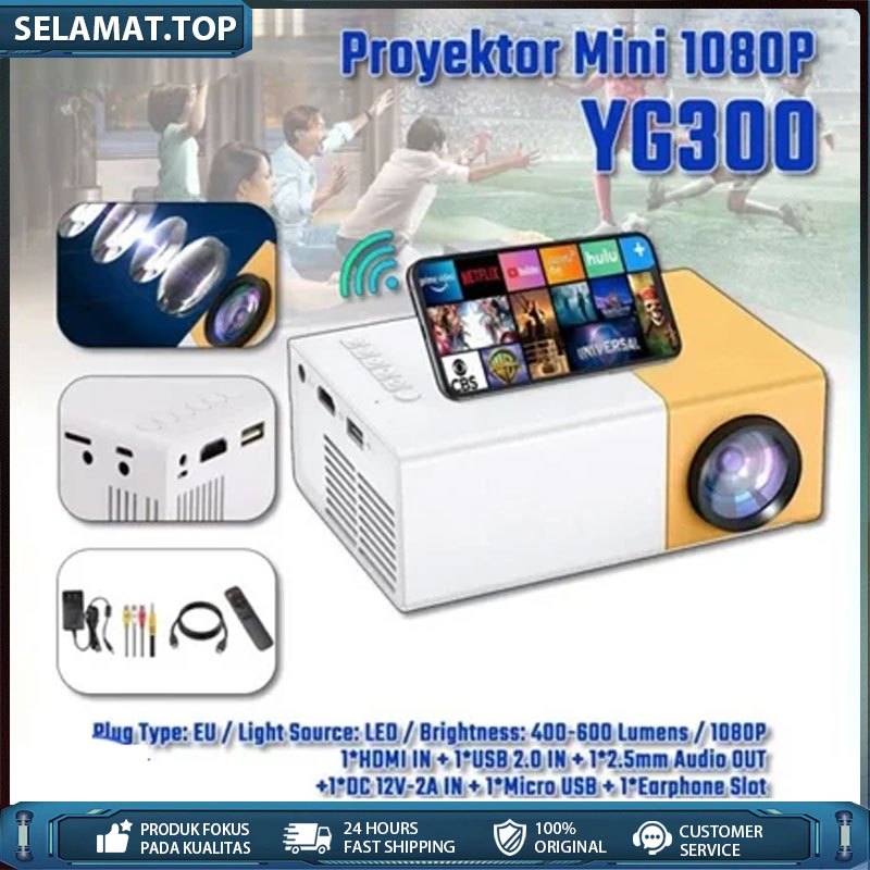 Jual Proyektor Mini Proyektor Mini Portable HP Home Theater Android ...