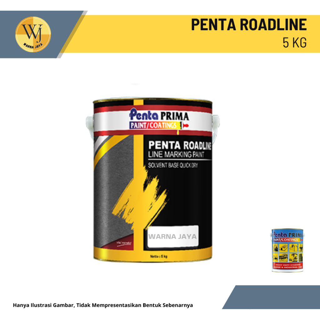 Jual Cat Penta Roadline 5 KG / Line Marking Paint / Cat Jalan Aspal ...