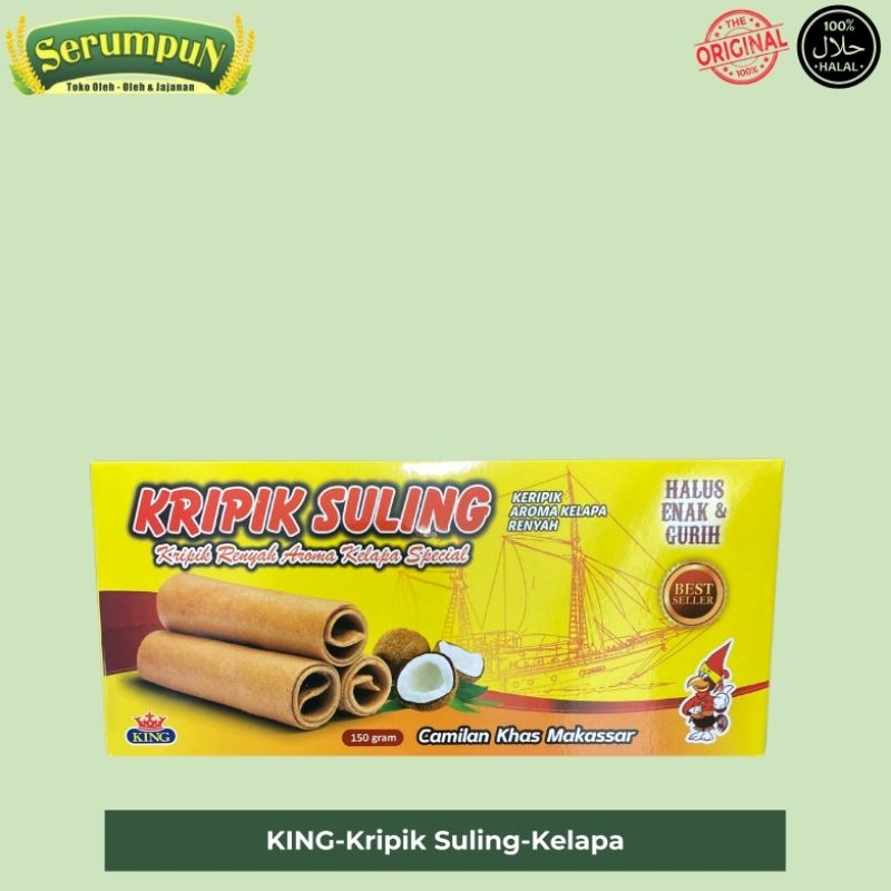 Jual Kripik Suling Aroma Kelapa | Kripik Kelapa | Oleh-oleh Sulawesi ...