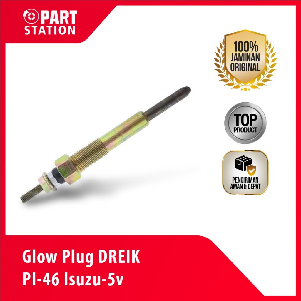 Jual BUSI PEMANAS GLOW PLUG PI- 46 IZUSU-5V | Shopee Indonesia