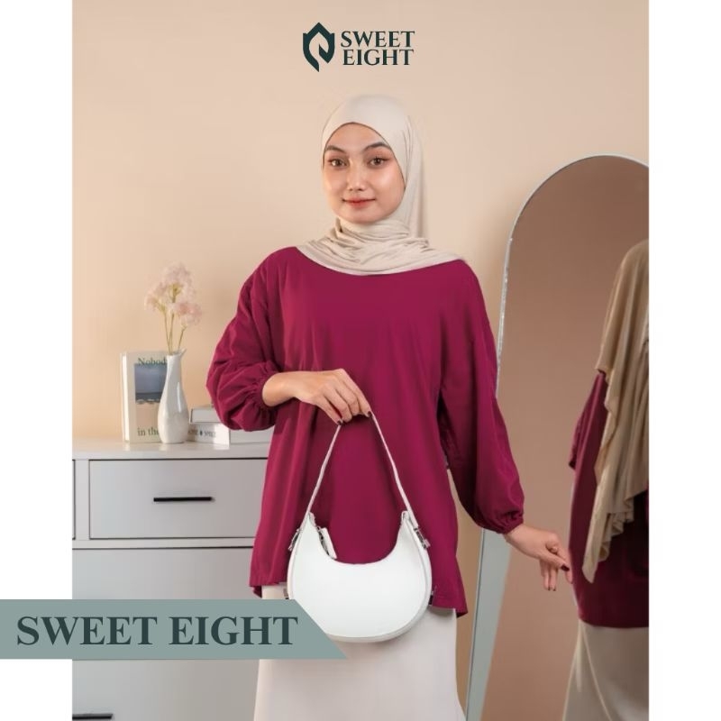 Jual SWEET EIGHT - LONGSLEEVE OVERSIZED LENGAN BALON | Shopee Indonesia