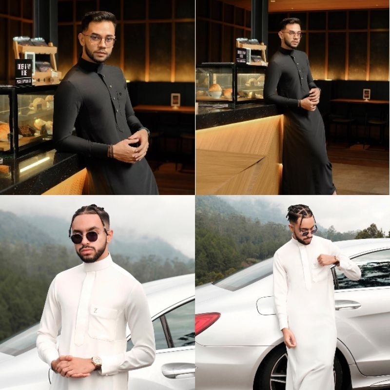 Jual [100% ORIGINAL] JUBAH BASIC EXCLUSIVE NON STRETCH ZAAFER INDONESIA ...