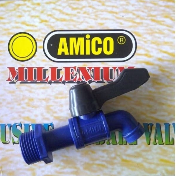 Jual AMICO Kran Air Amico 1/2" Kran PVC Amico 1/2" inch | Shopee Indonesia