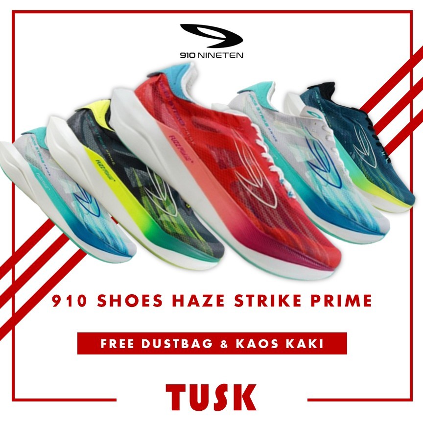 Jual Sepatu 910 Haze Strike Prime Original Sepatu Nineten Sport Running ...