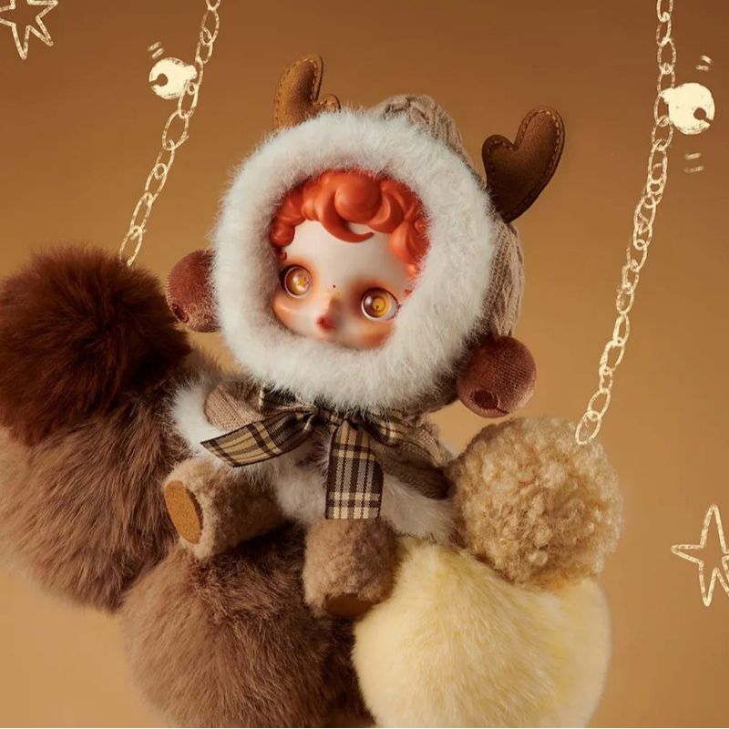 Jual POP MART SKULLPANDA Winter Symphony Series Plush Blind Box ROCK ON ...