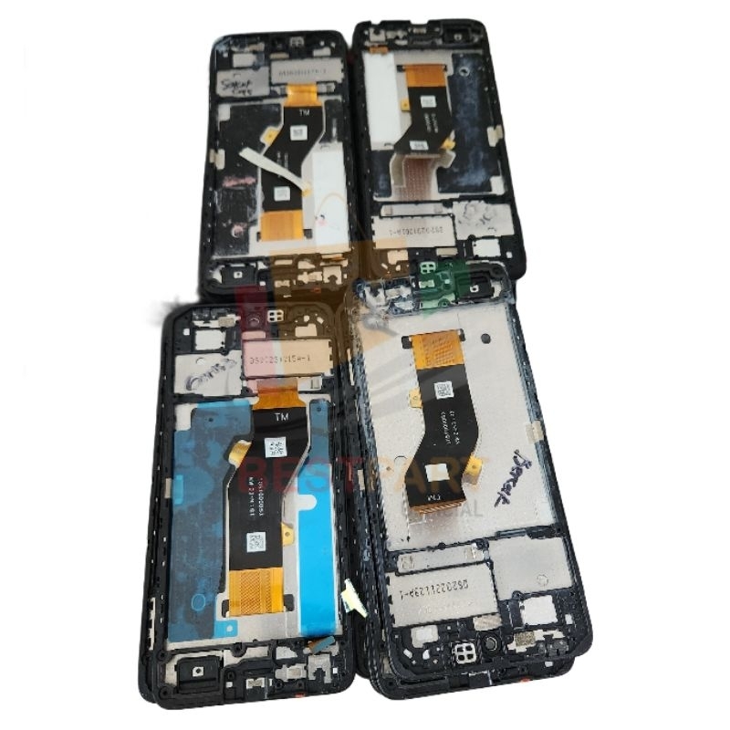 Jual LCD TOUCHSCREEN FULLSET + FRAME For ITEL P55 4G MINUS RANDOM ...