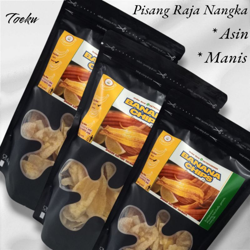 Jual Keripik Pisang Raja Nangka Ceriping Pisang Criping Cemilan Ringan ...