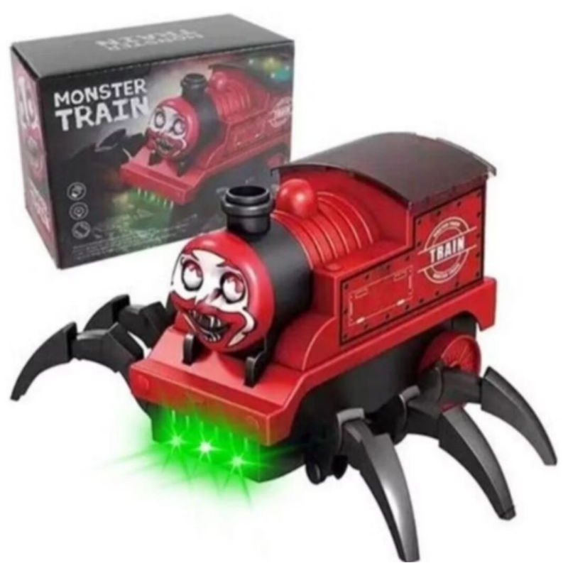Jual Mainan anak kereta api lokomotif Choo Choo Charles bump and go kereta monster train murah ...