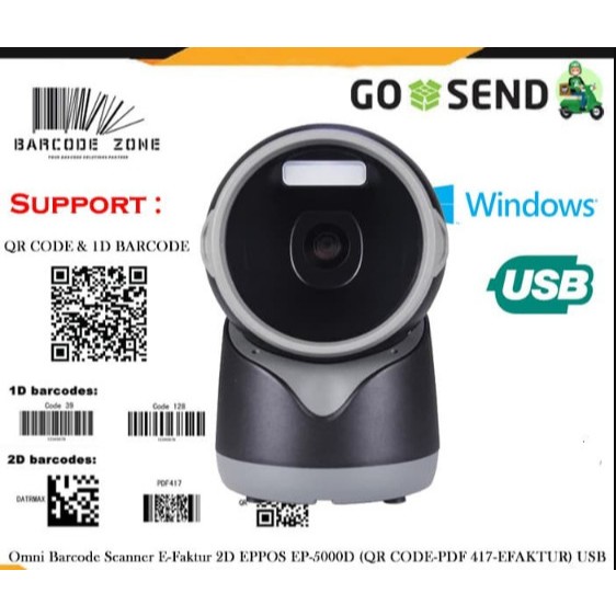 Jual 2D BARCODE SCANNER (QR CODE/PDF417/EFAKTUR) AUTO | Shopee Indonesia