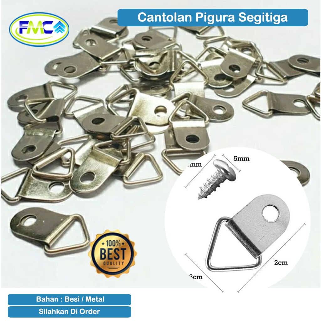 Jual Cantelan Kait Pengait Pigura Bingkai Figura Frame Mdf Per 10pcs ...