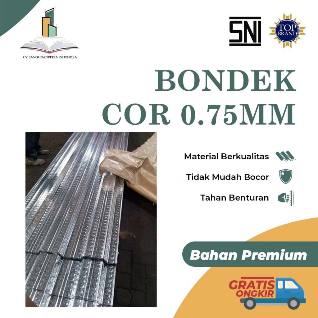 Jual BONDEK COR 0.75MM MURAH MEDAN | Shopee Indonesia