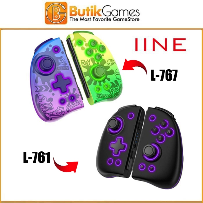 Jual IINE Elite Plus Joypad Bluetooth Wireless Controller Nintendo ...