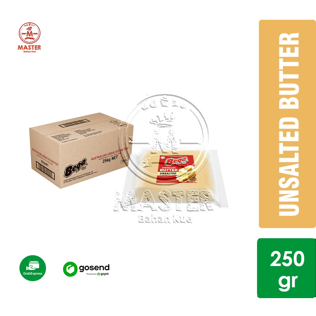 Jual Bega Unsalted Australia Butter / Mentega Tawar Australia HALAL ...