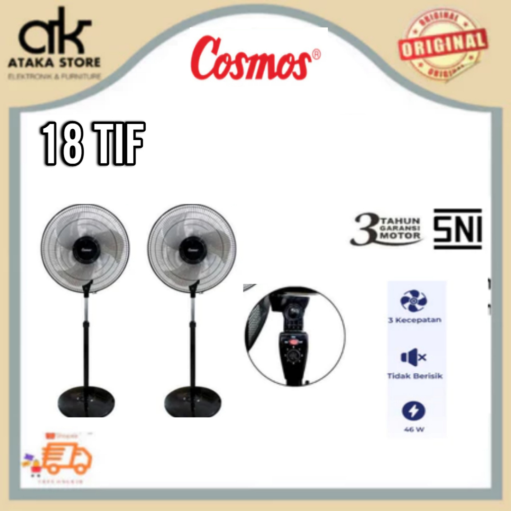 Jual Kipas Cosmos Berdiri 18TIF Kipas Angin Berdiri Cosmos 118 Inch ...