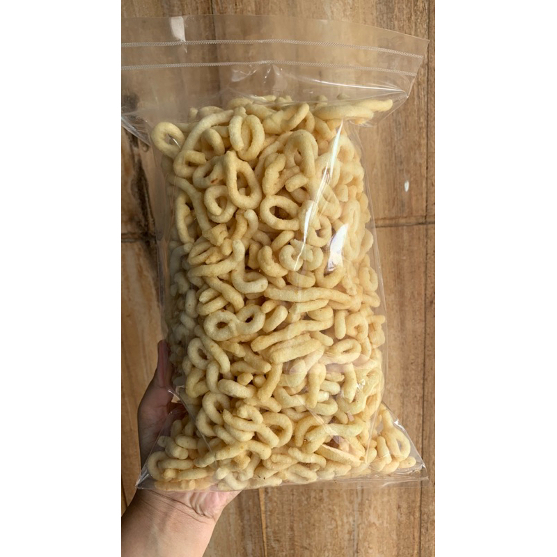 Jual Cemilan Lanting angka 8 Gurih Khas Cilacap | Shopee Indonesia