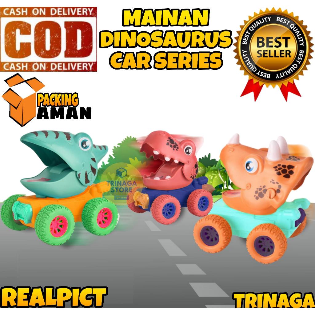 Jual ( BISA COD ) PROMO Mainan Anak Mobil Dinosaurus / Dinosaur Car ...