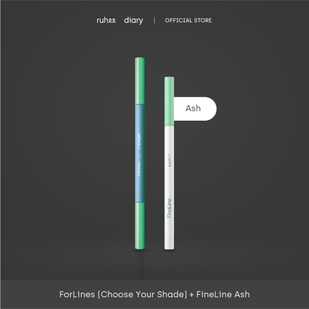 Jual RUHEEDIARY Bundle ForLines FrankyWu x FineLine (Ash) | Shopee ...