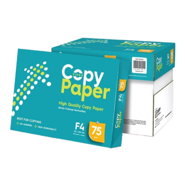Jual KERTAS HVS FOTOCOPY F4 Folio 75 Gram COPY PAPER (Rim) | Shopee ...