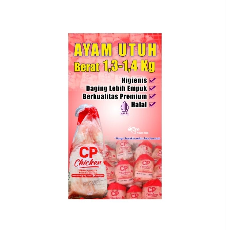 Jual ayam karkas CP 1 ekor | Shopee Indonesia