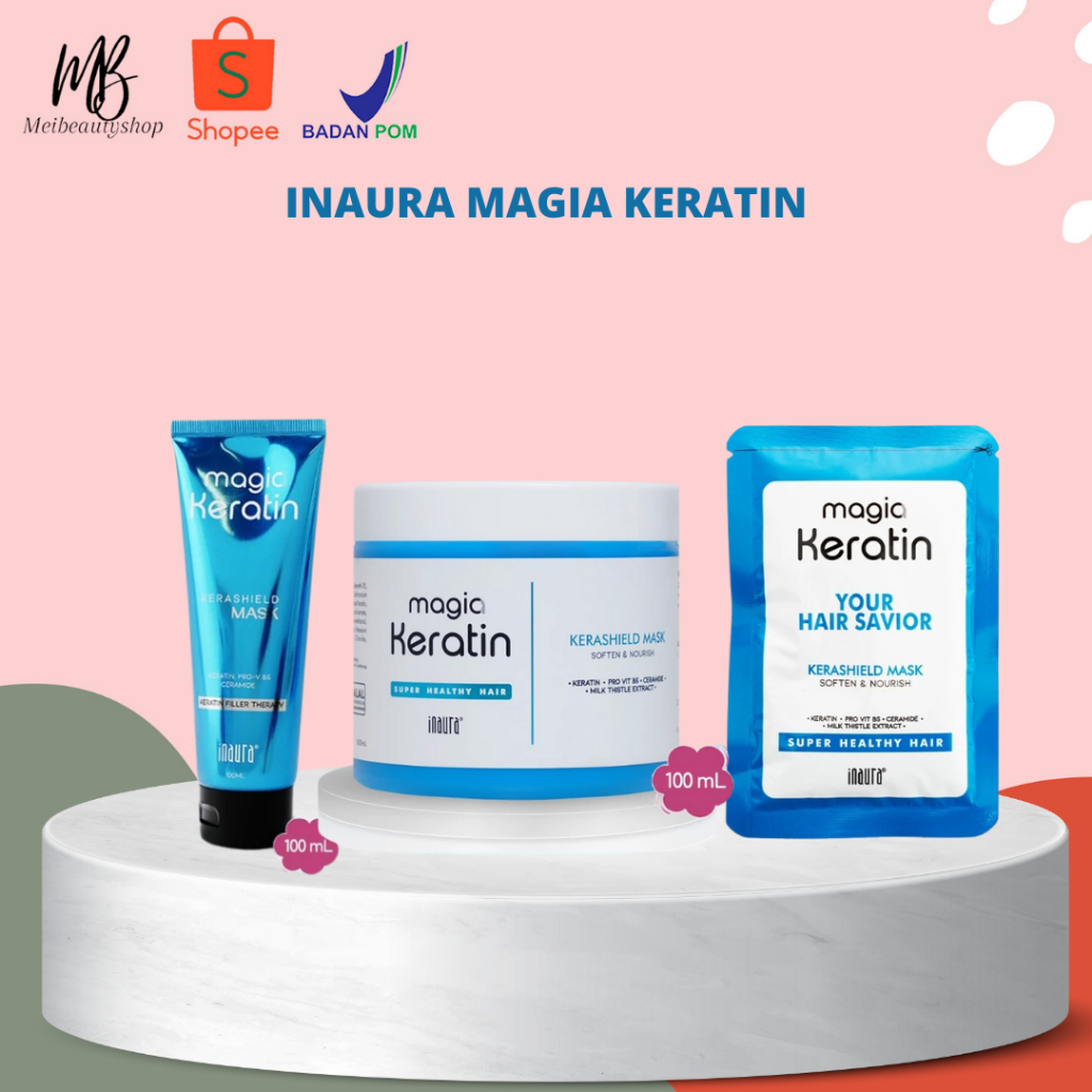 Jual INAURA MAGIC KERATIN SERIES | Shopee Indonesia