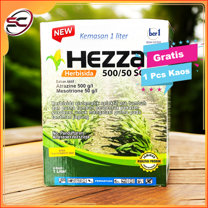 Jual Herbisiada Selektif - Hezza 500/50 SC - Gulma/Rumput Liar Tanaman ...