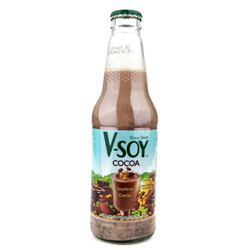 Jual V-soy Soya bean milk 300ml botol | Shopee Indonesia