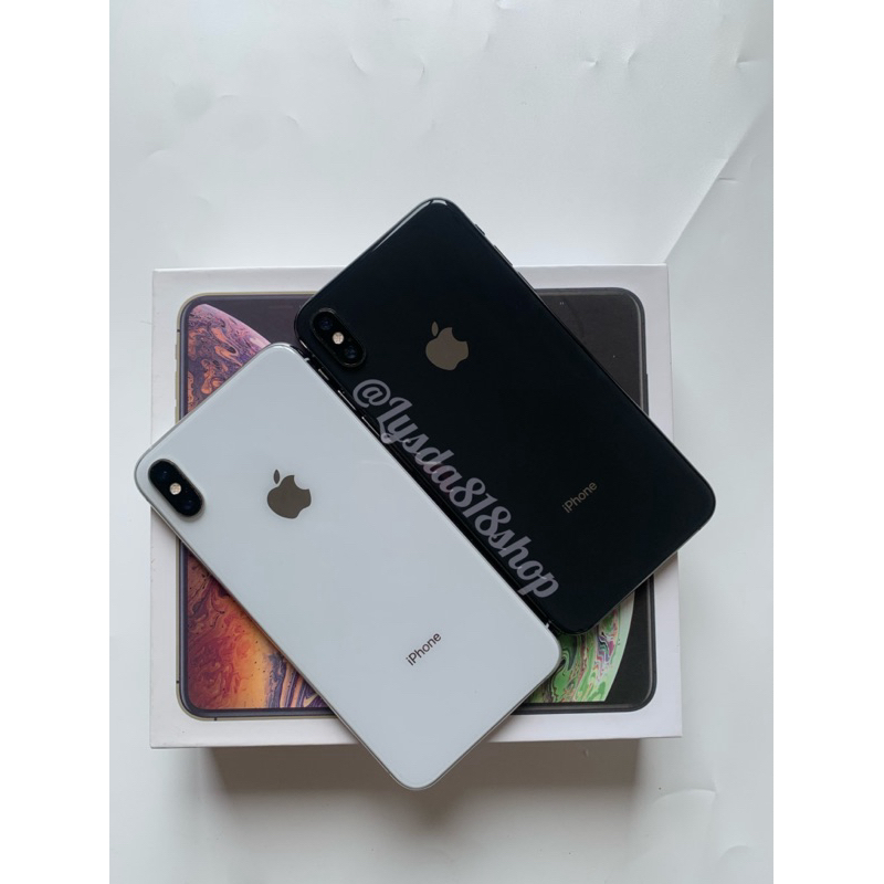 Jual HP Apple iPhone Xs Max 64GB/256GB/512GB Fullset Handphone Second ...